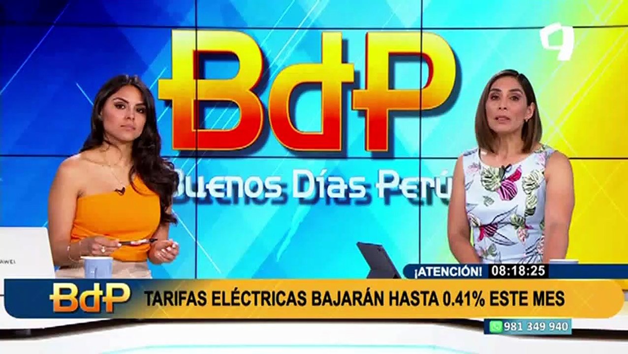 Tarifas eléctricas bajarán 0,41% en este mes: cifra nada significativa ...