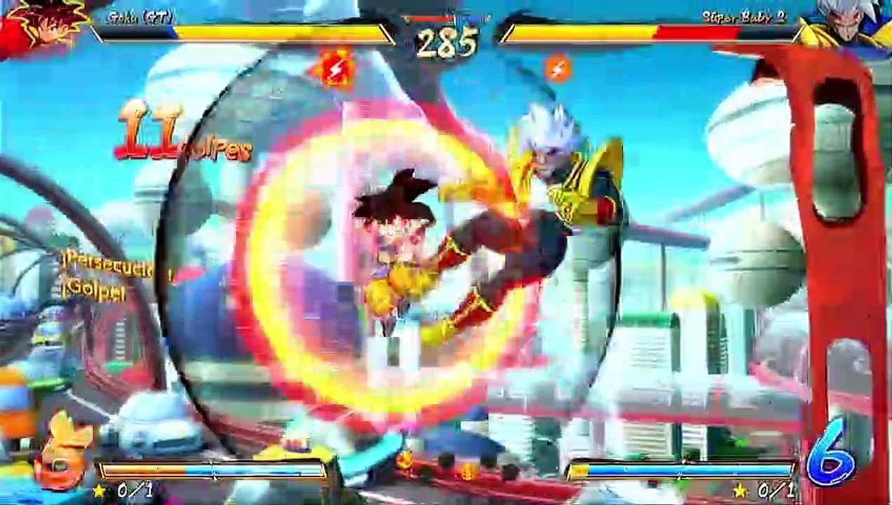 GOKU GT VS SUPER BABY - DRAGON BALL FIGHTERZ\ - Video Dailymotion