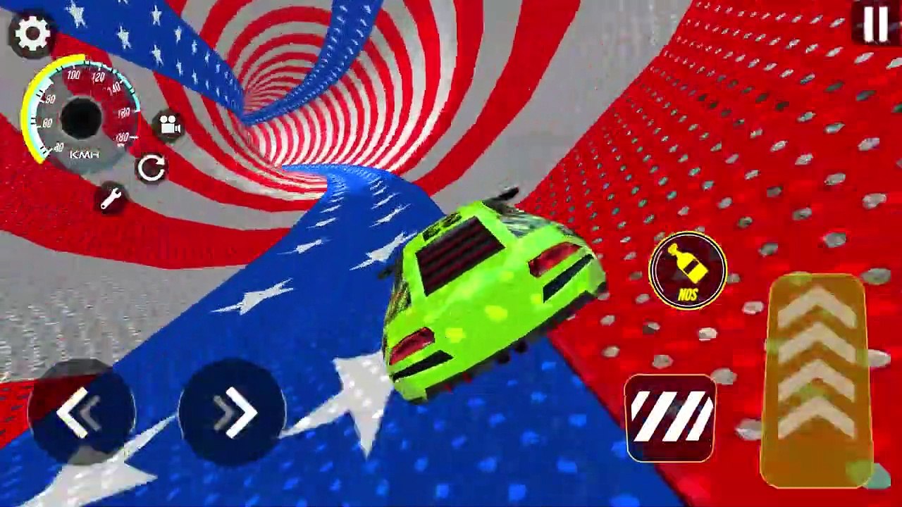GT Car Master 3D - Stunt Game - Mega Ramp Racing Driver Game - Android GamePlay #3 - Vidéo ...