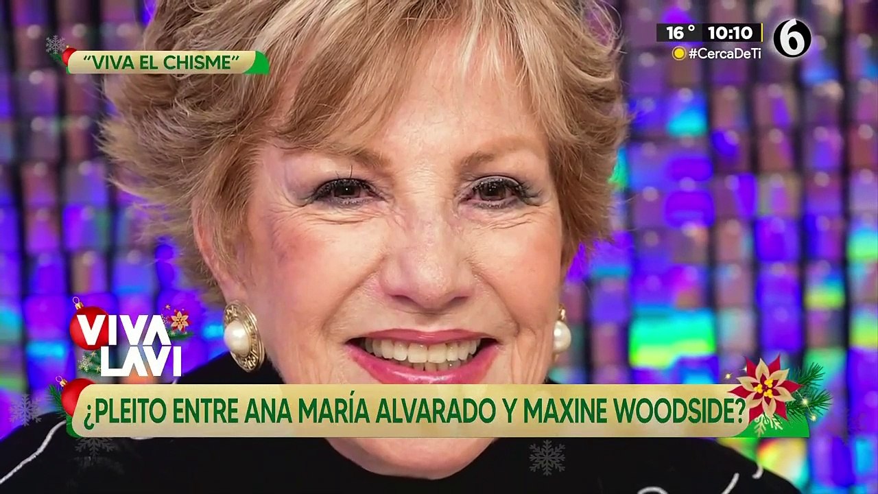 Maxine Woodside y Ana María Alvarado, ¿de pleito? - Vídeo Dailymotion