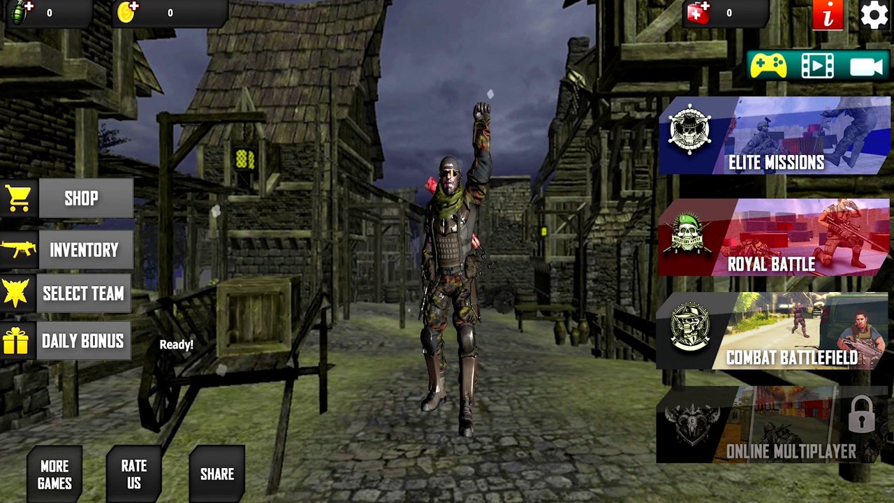 FFF FF Sniper Shooting (Android, iOS) Android Gameplay - video Dailymotion