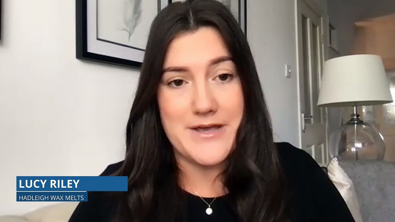 Lucy Riley runs Hadleigh Wax Melts from her home in Snodland and says ...