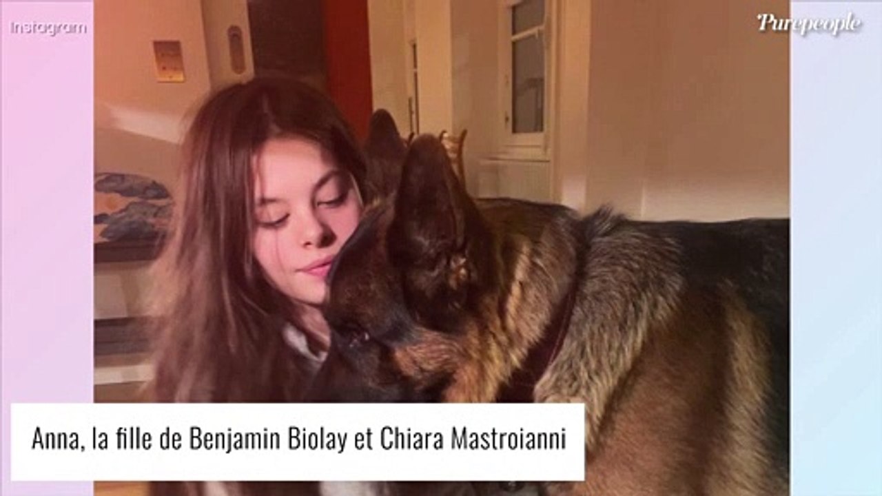 Benjamin Biolay sosie de sa fille Anna, née de son couple avec Chiara ...
