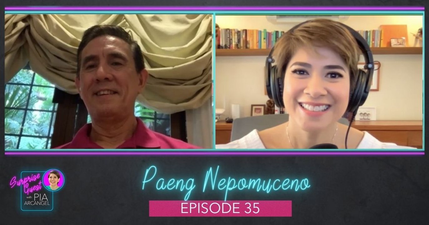 Episode 35: Paeng Nepomuceno | Surprise Guest with Pia Arcangel - video Dailymotion