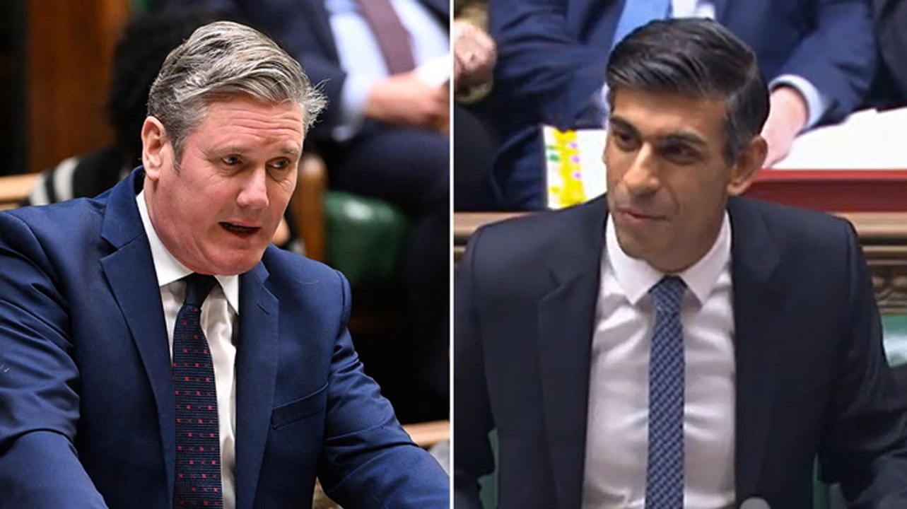 Sunak and Starmer express unity over Ukraine in final PMQs of 2022 - video Dailymotion
