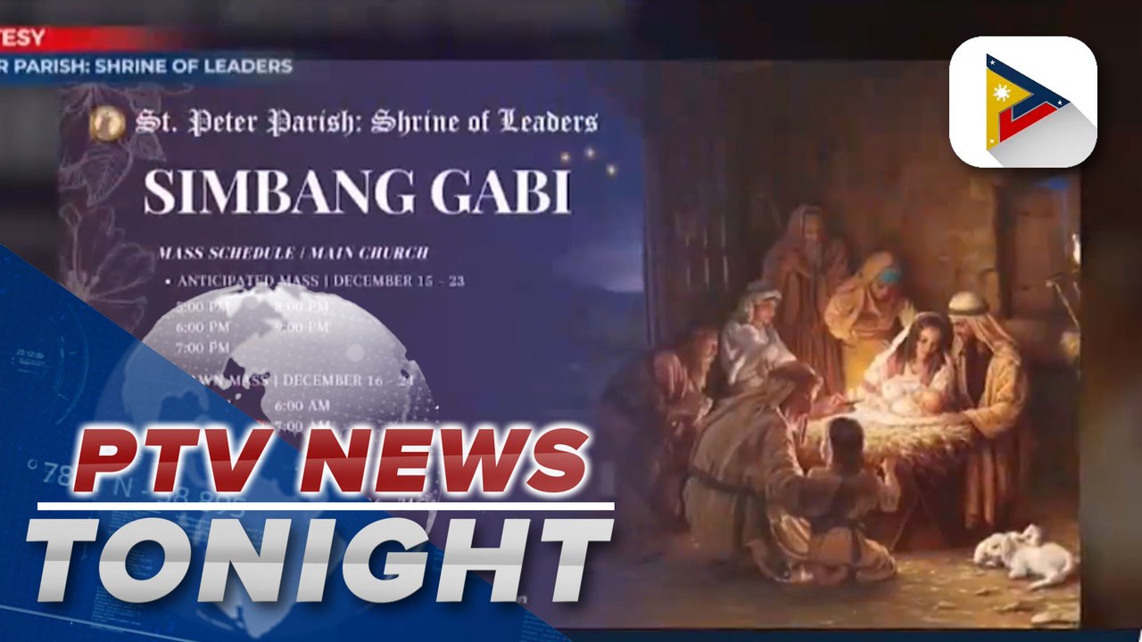 Simbang Gabi kicks off at 5:00p.m. and every hour up to 9:00 p.m. at St ... Simbang Gabi kicks off at 5:00p.m. and every hour up to 9:00 p.m. at St ...