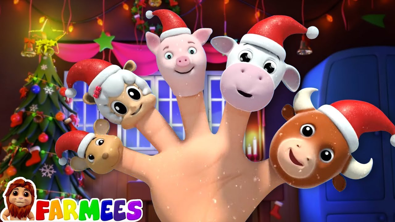 Santa Claus Finger Family + More Baby Songs And Christmas Cartoon By ...