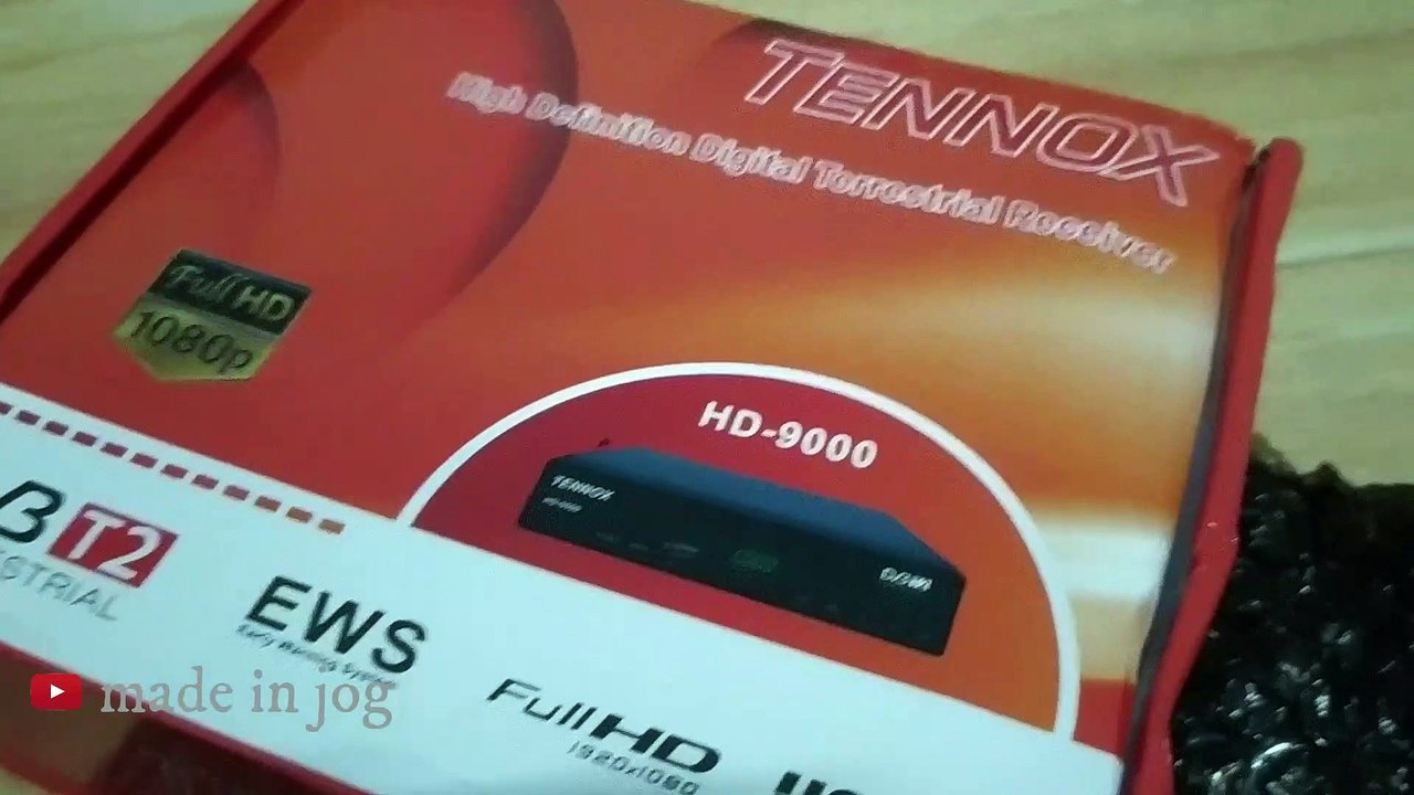 Unboxing STB Set Top Box Tennox HD-9000 - Video Dailymotion