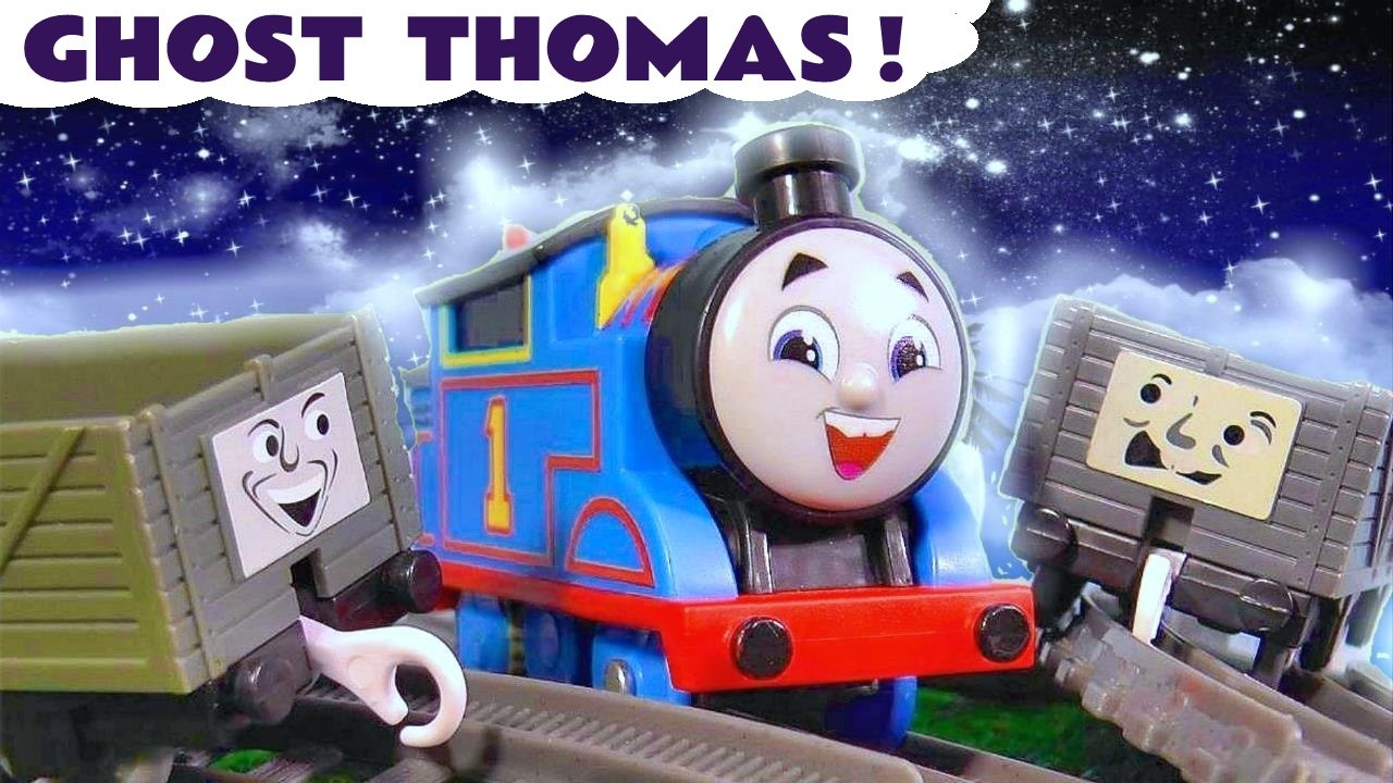 THOMAS The Ghost Troublesome Trucks Toy Train Story Cartoon for Kids ...
