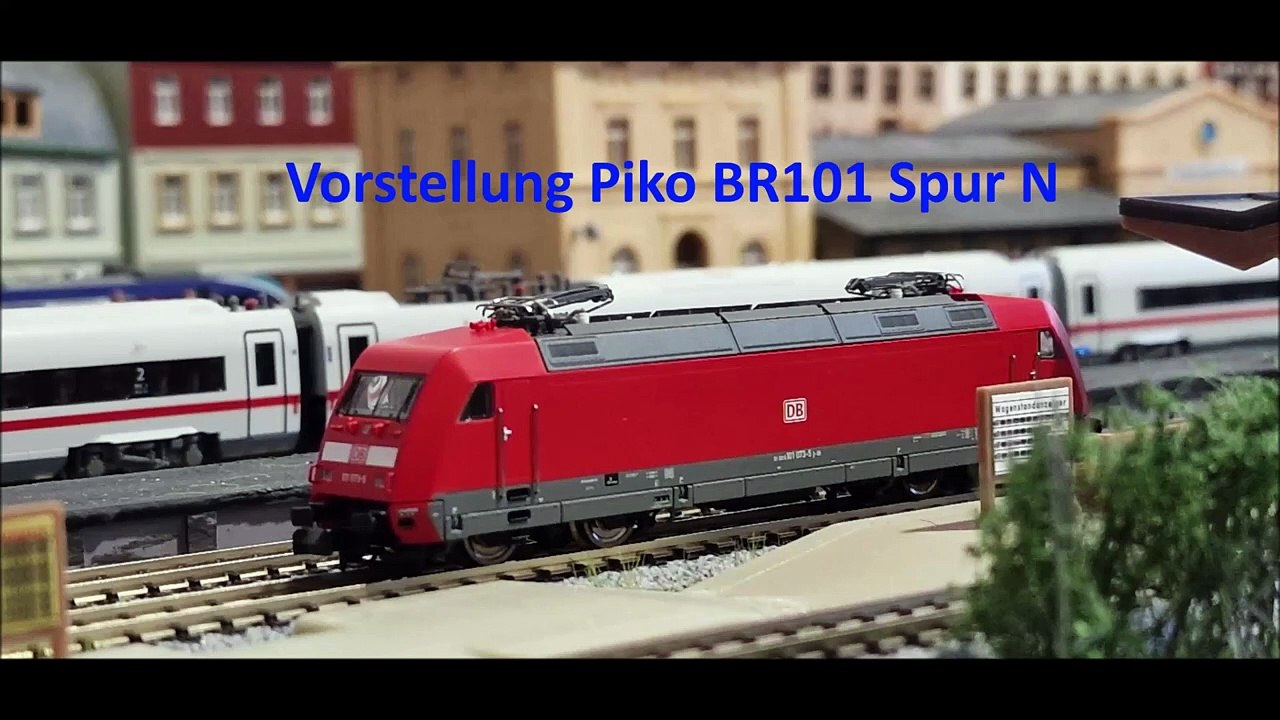 Vorstellung Piko 40561_ BR101 Spur N - video Dailymotion