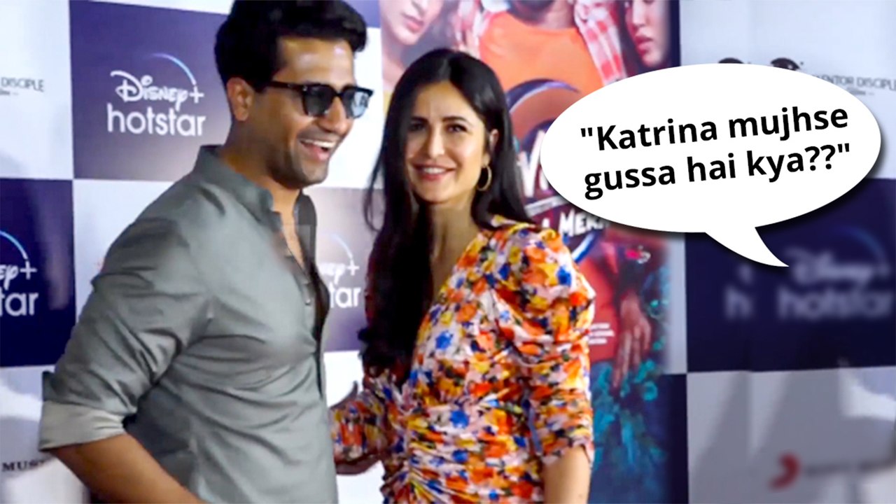 Vicky Kaushal's ROFL Reaction As Pap Teases Katrina Kaif - video ...