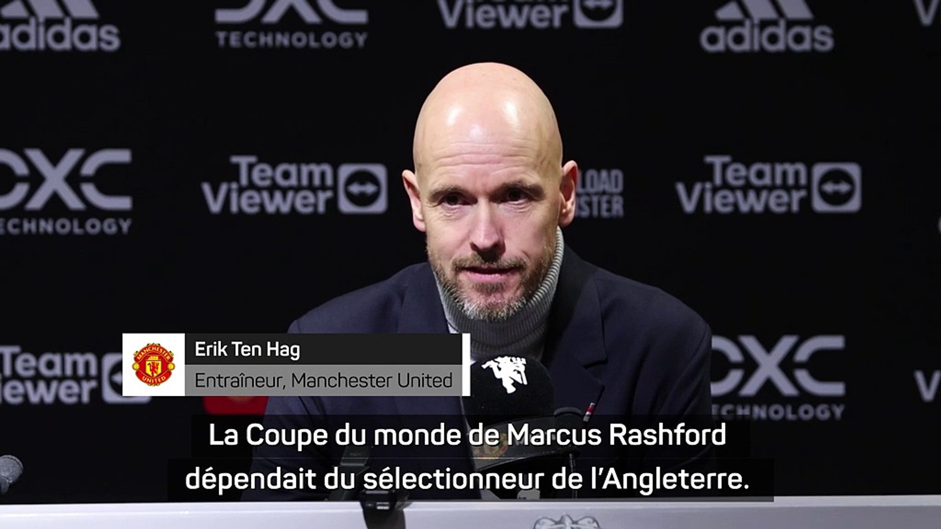 Manchester United - Ten Hag satisfait des performances de Rashford