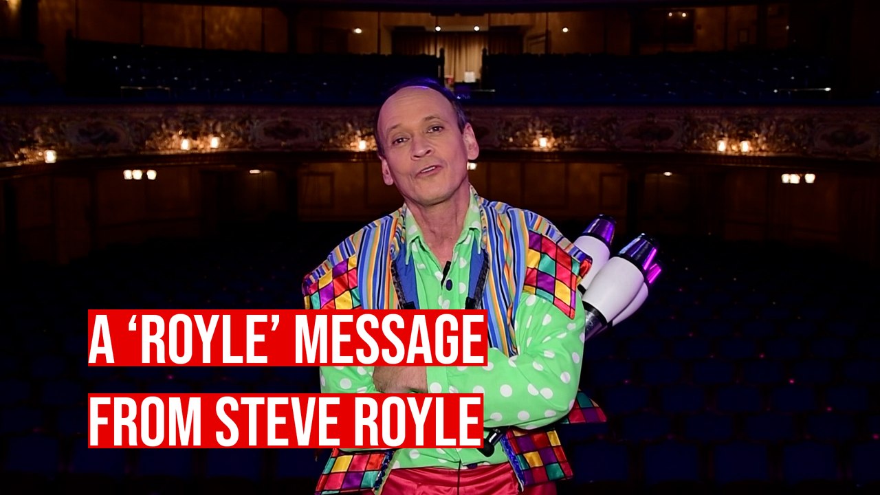 A ‘Royle message’ from Britain's Got Talent star Steve Royle - video ...