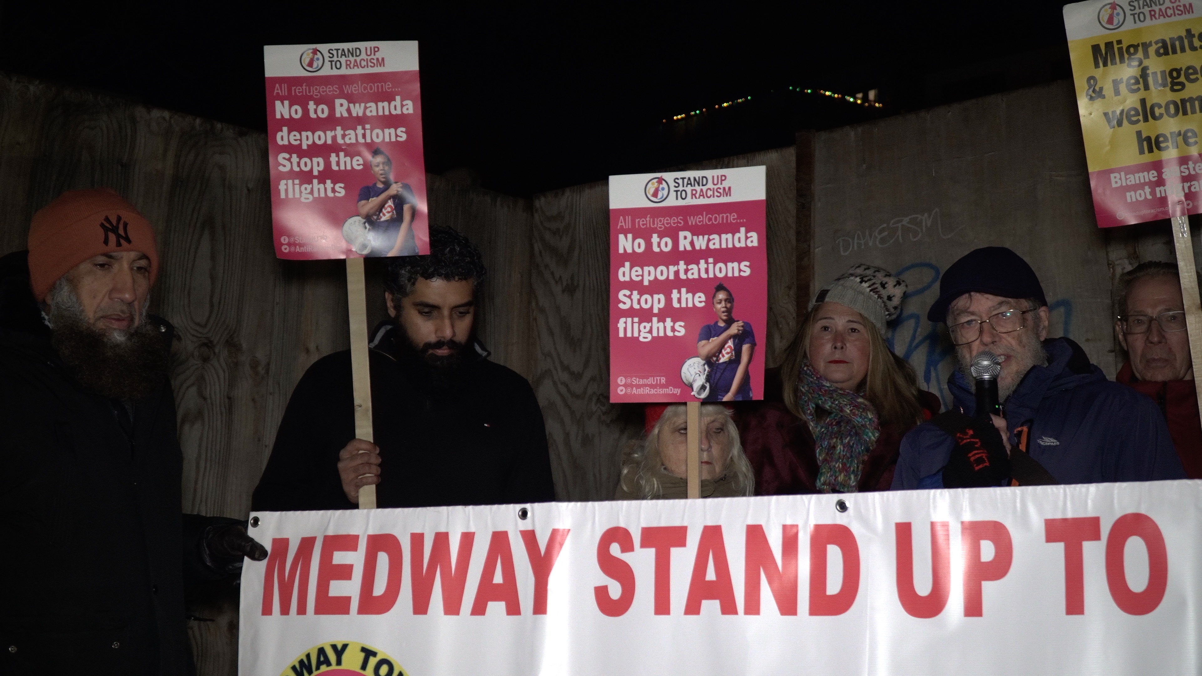 Chatham residents hold protest against lawful Rwanda decision