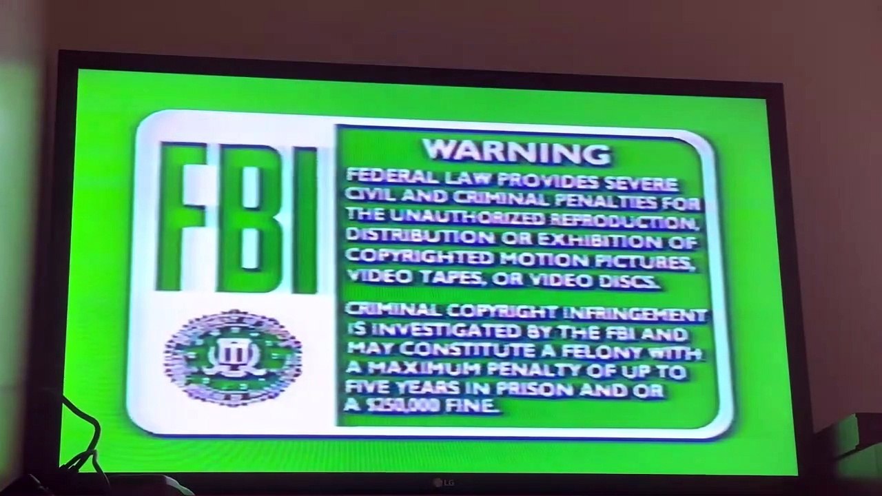 Green Fbi Warning Screens