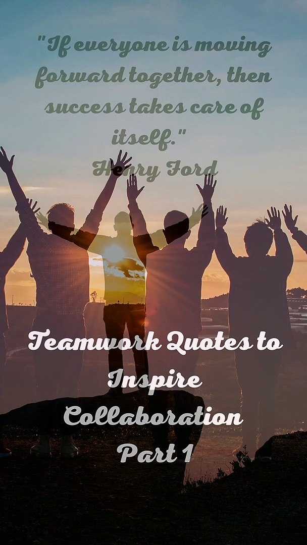 Teamwork Quotes Henry Ford