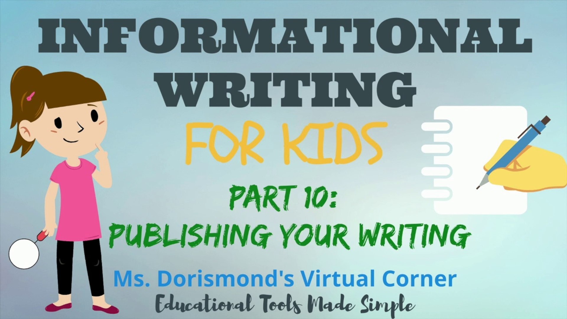 Elementary Writing Published