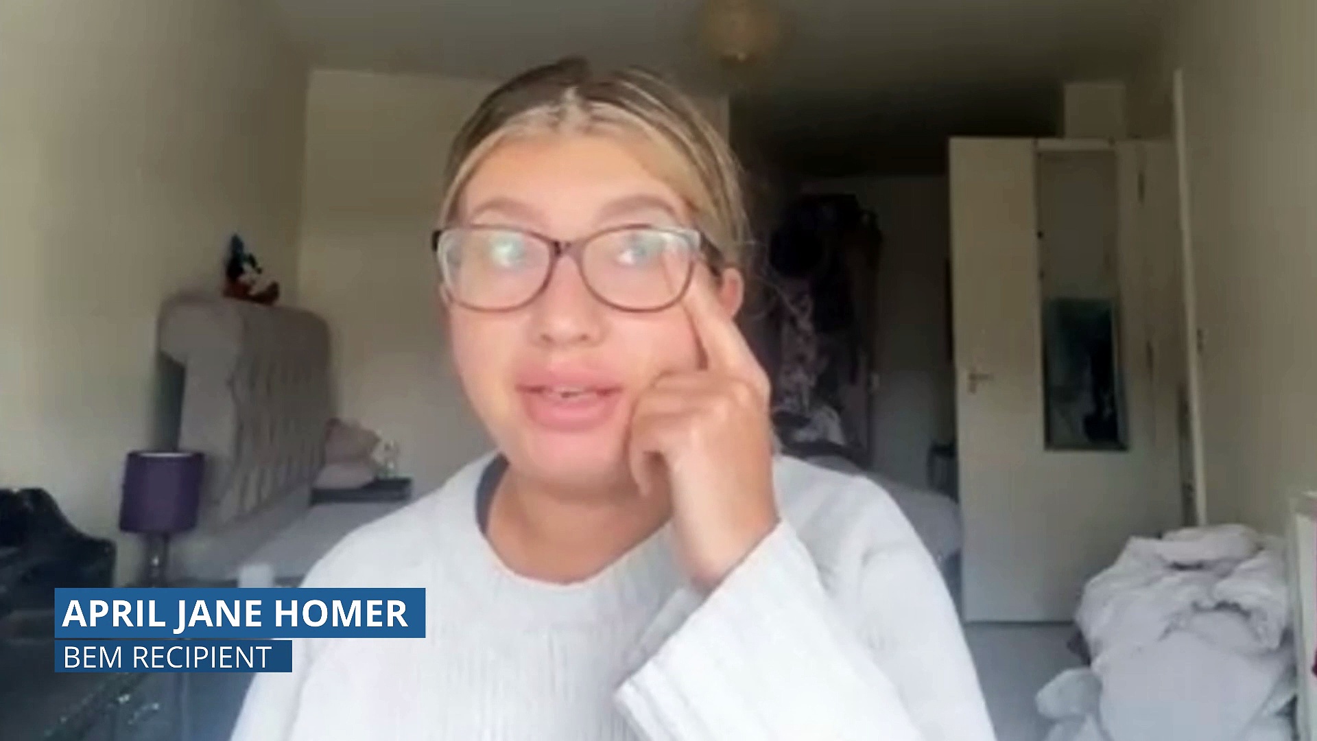 April Jane Homer from Snodland is receiving a BEM after setting up a food bank when Covid hit in ...