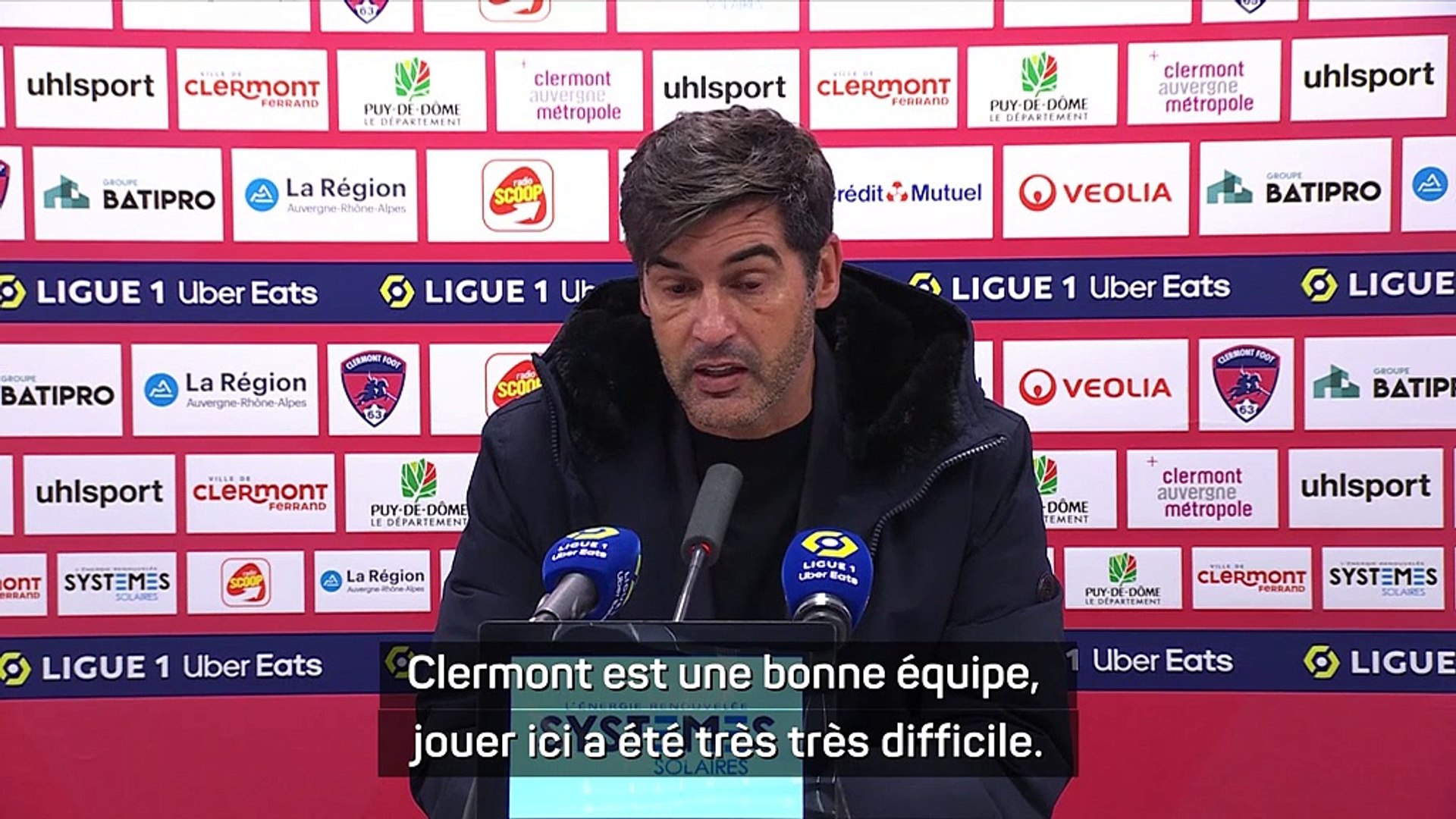 16e j. - Fonseca : "Nous avons mérité de gagner"