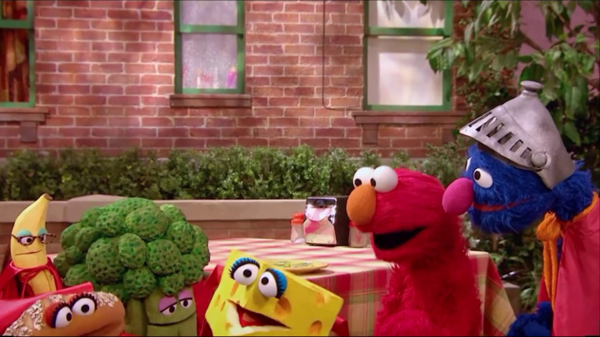 Youtube Sesame Street Healthy Foods Crunchy Fruits And Vegetables Are