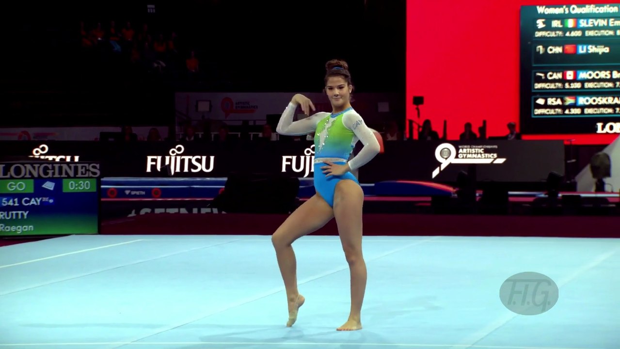 Raegan Rutty - FX Qual - 2019 World Gymnastics Championships - video ...