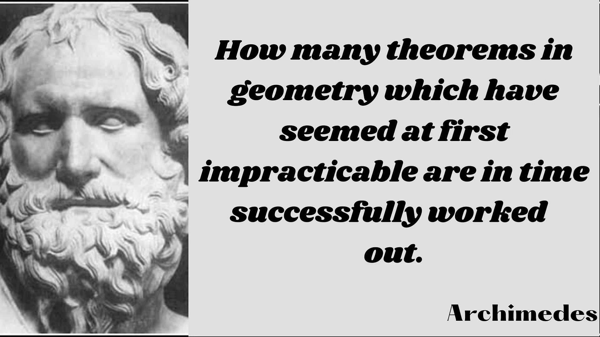 Archimedes Math Quotes