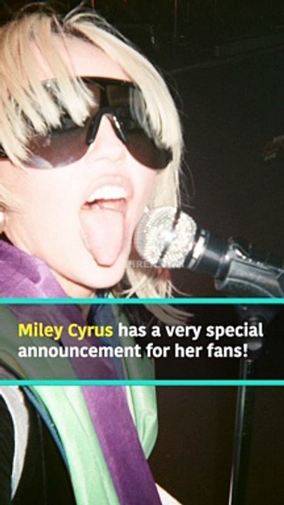 Miley Cyrus Announces New Single During New Year's Eve Special #Shorts ...