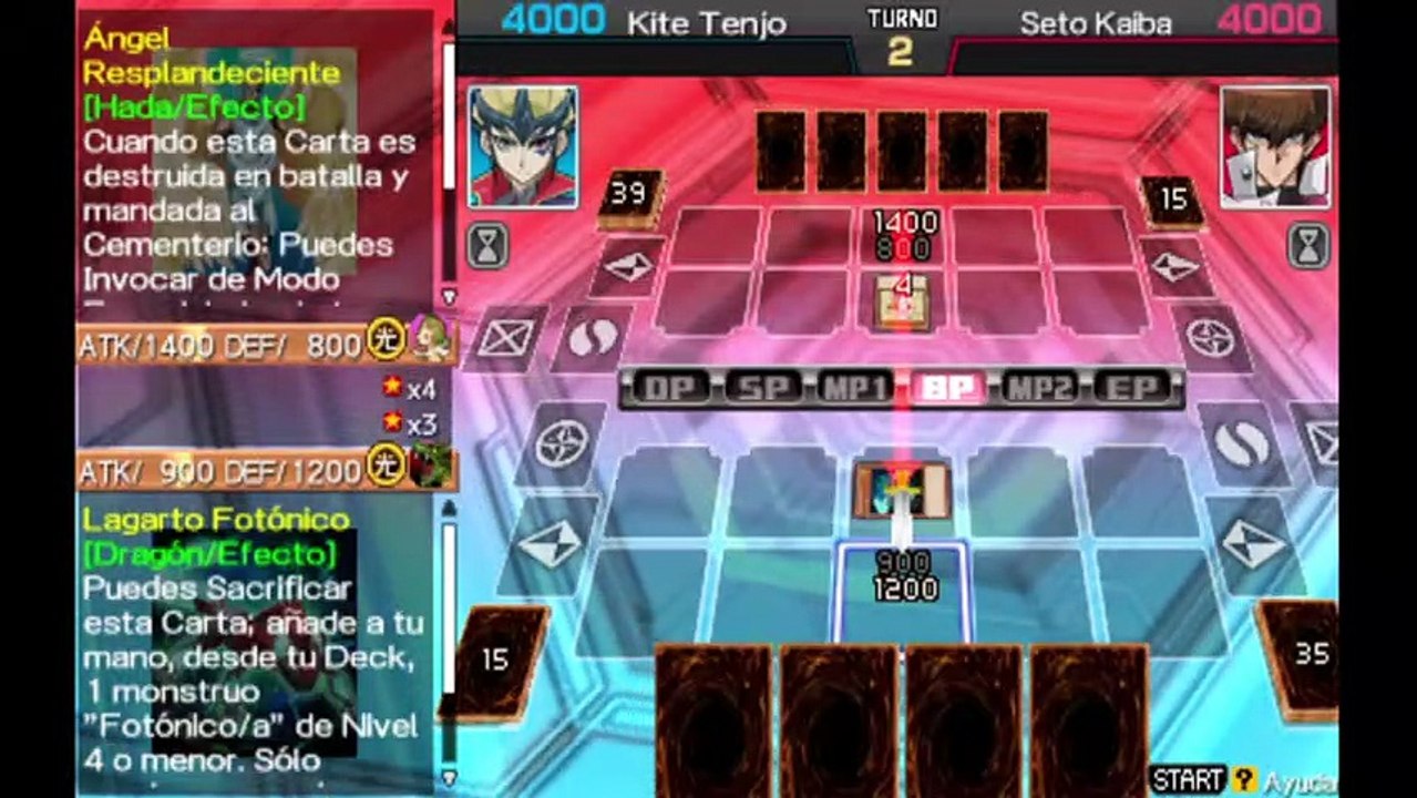 Yu-Gi-Oh! ARC-V Tag Force Special Español PSP - Kite VS Seto Kaiba # ...