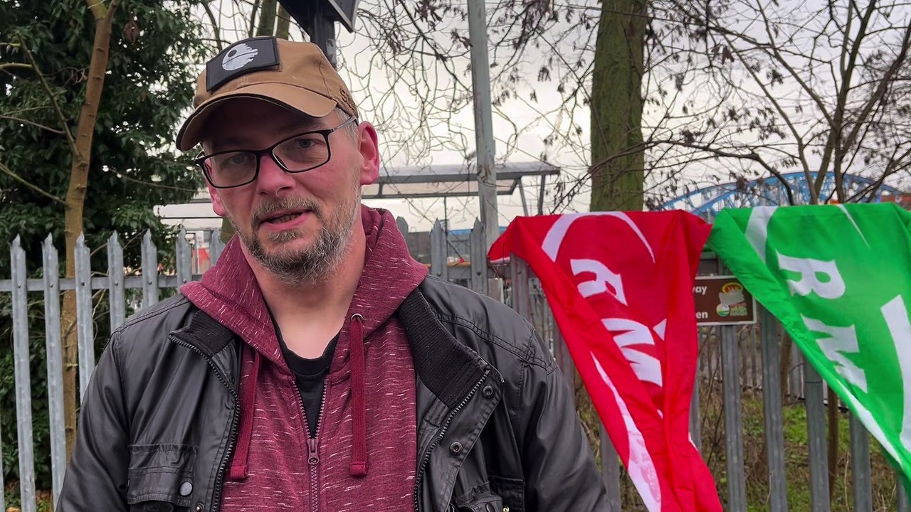 Train strikes: Gareth Jones – Peterborough’s RMT rep - video Dailymotion