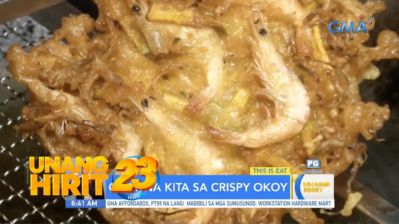 This is Eat- Okay na kita sa crispy okoy ng Malabon | Unang Hirit ...