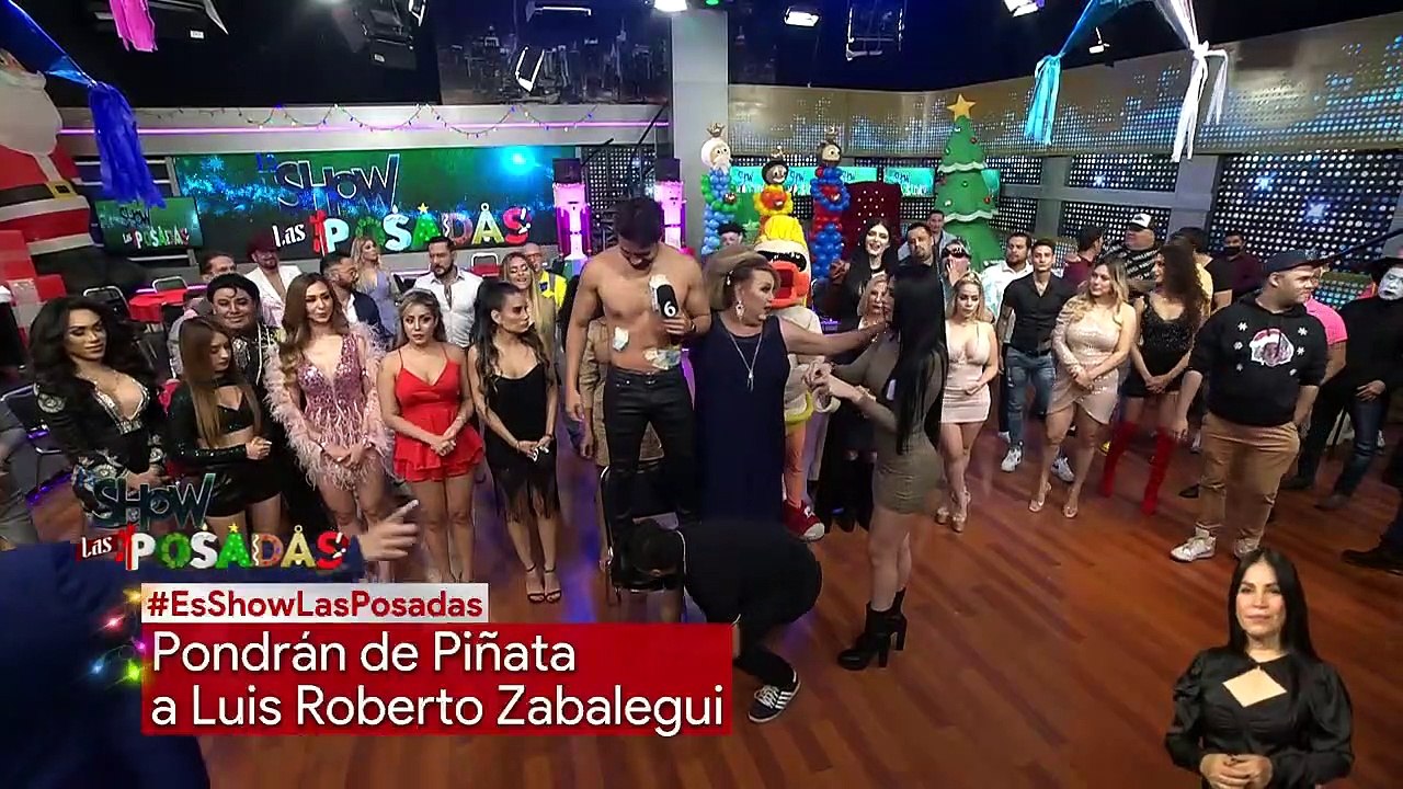 Llenan de billetes a Luis Roberto en 'Las Posadas' - Vídeo Dailymotion