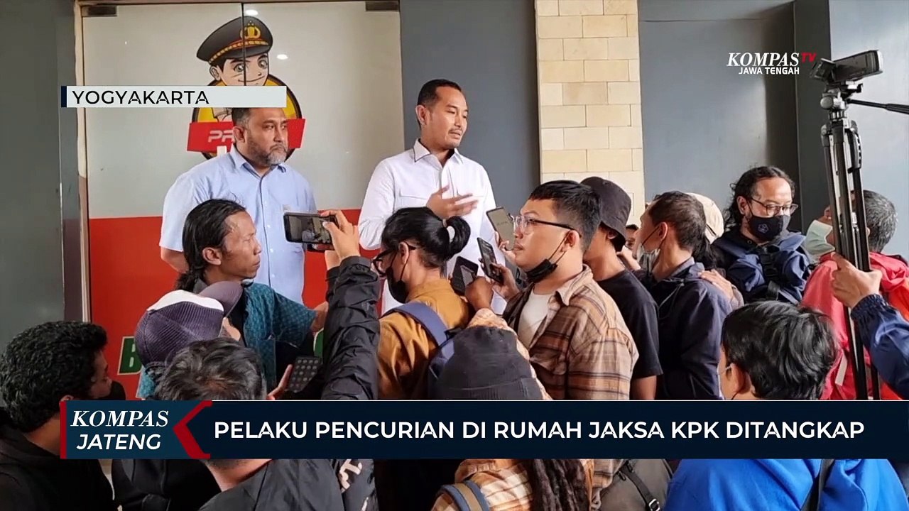 Pelaku Pencurian di Rumah Jaksa KPK Ditangkap - Video Dailymotion
