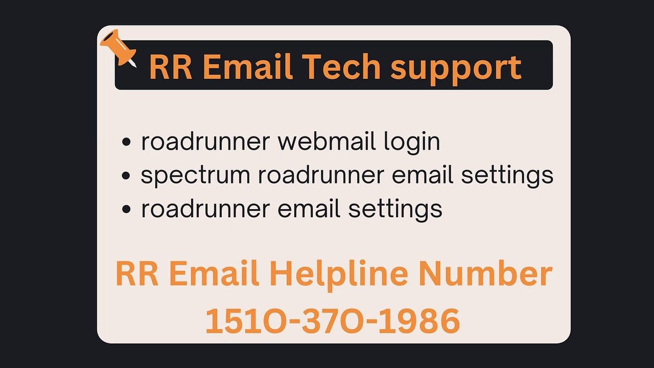 Roadrunner Tech support +151O-37O-1986 Phone Number - video Dailymotion