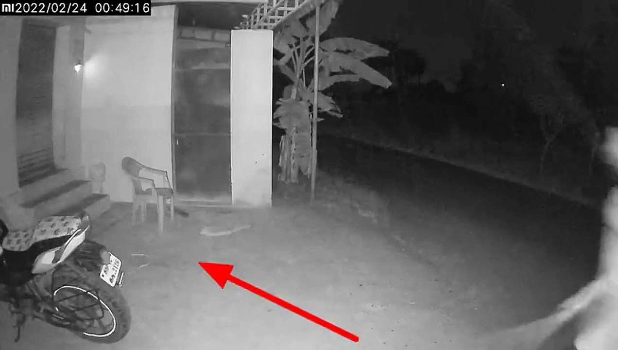 Real Ghost that keeps watchmen from falling asleep The terrifying video ...