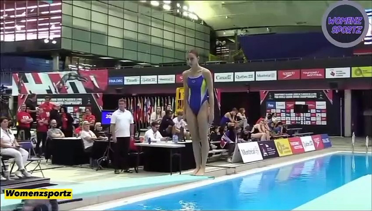 Nika Shurda women's 1m springboard junior championship 2022 - video ...