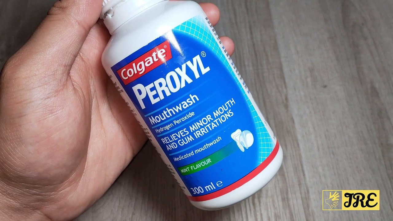 Colgate Peroxyl Hydrogen Peroxide Mouthwash (Review) - video Dailymotion