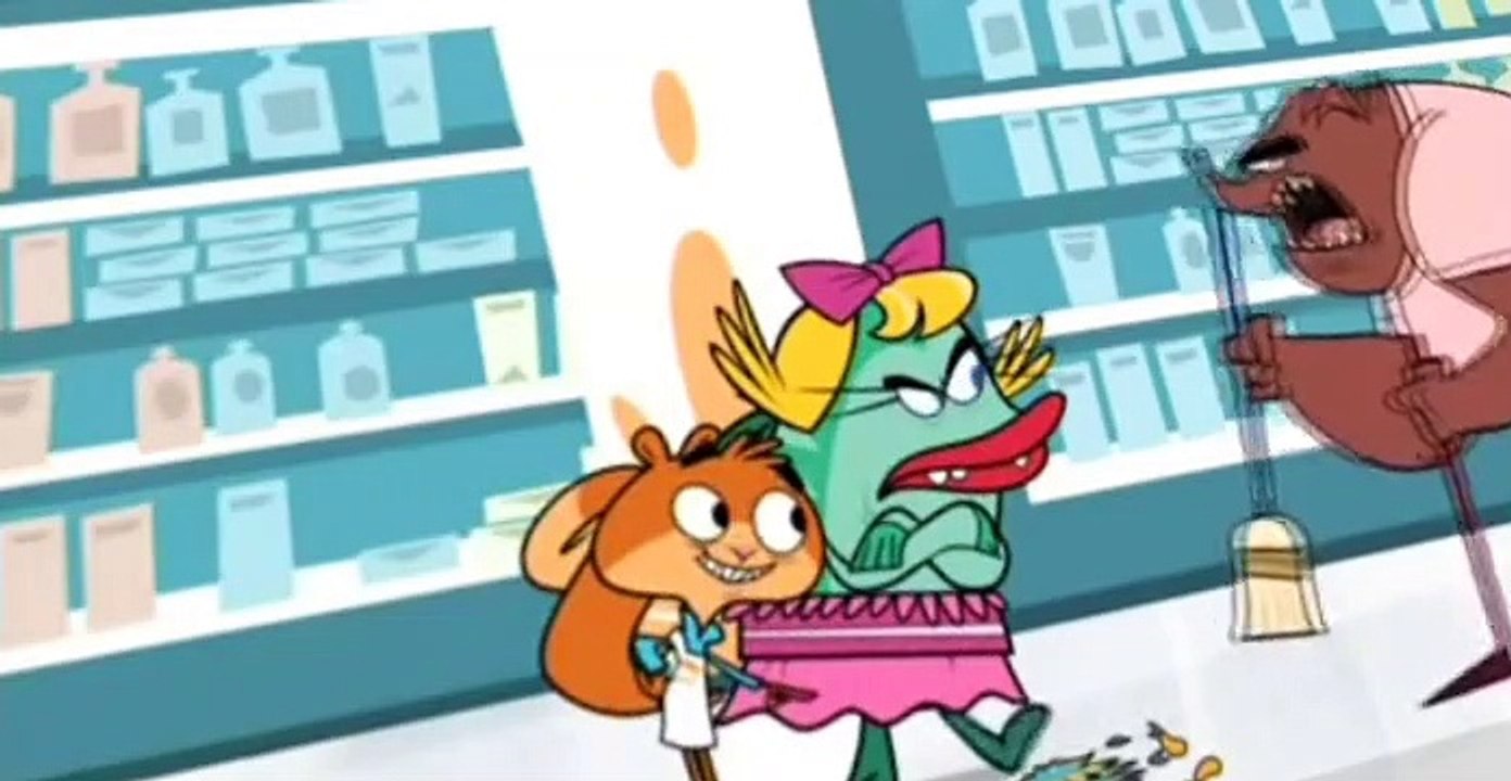 Scaredy Squirrel S01 E003 Way of the Fishlips ~ Golden Paddle - video ...