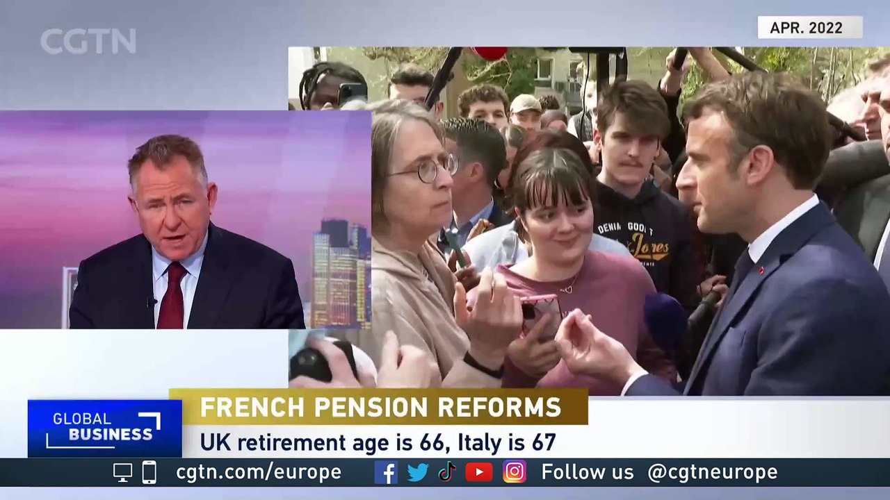 'The French system is based on workers of today paying for pensioners ...