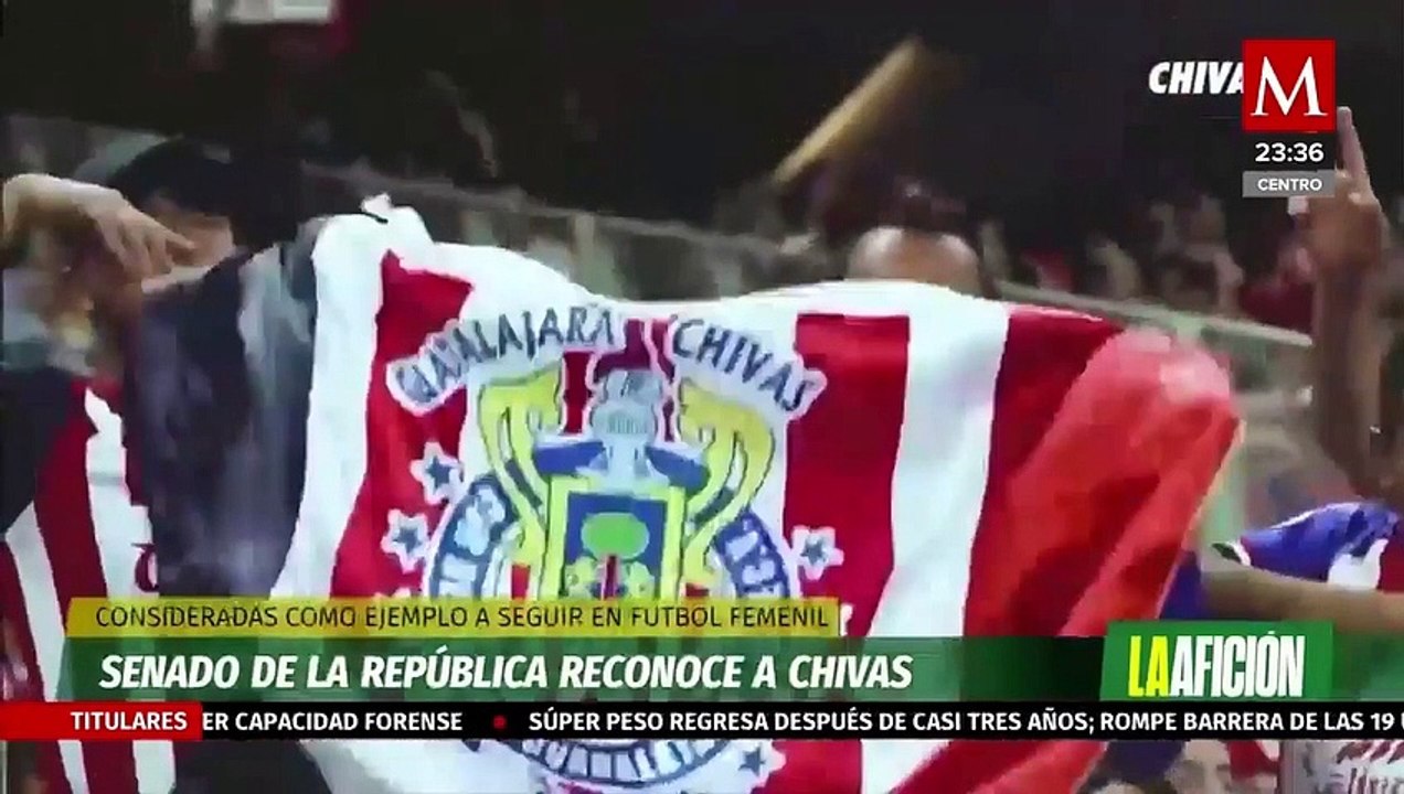 Jugadoras de Chivas Femenil son reconocidas en el Senado de la ...