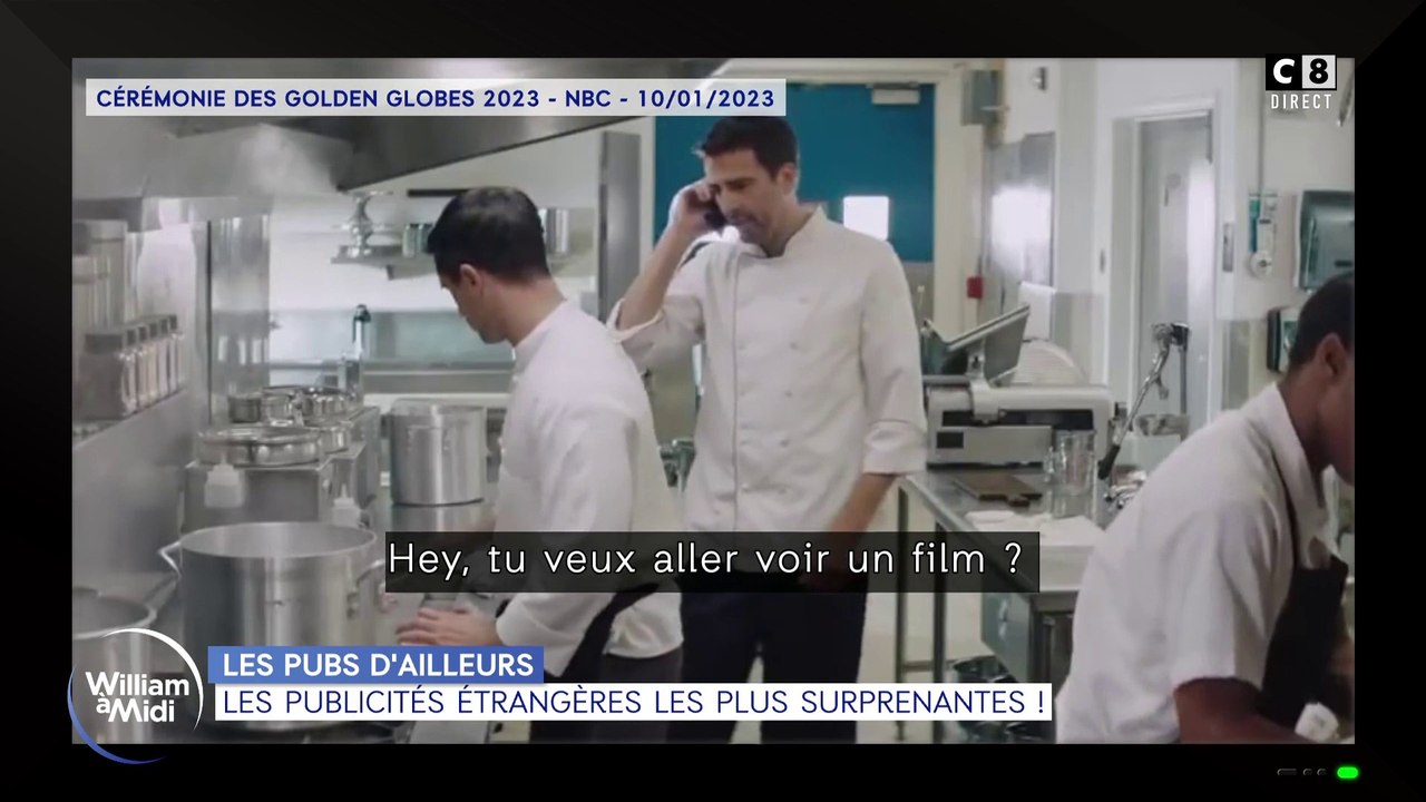 Les publicités d'ailleurs : Plutôt sortie cinéma ou Netflix à la maison ...