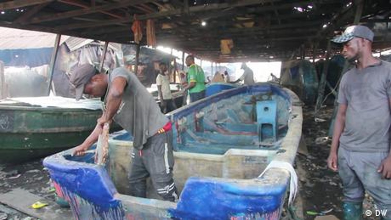 Nigeria: Boats as an eco alternative to traffic jams - video Dailymotion