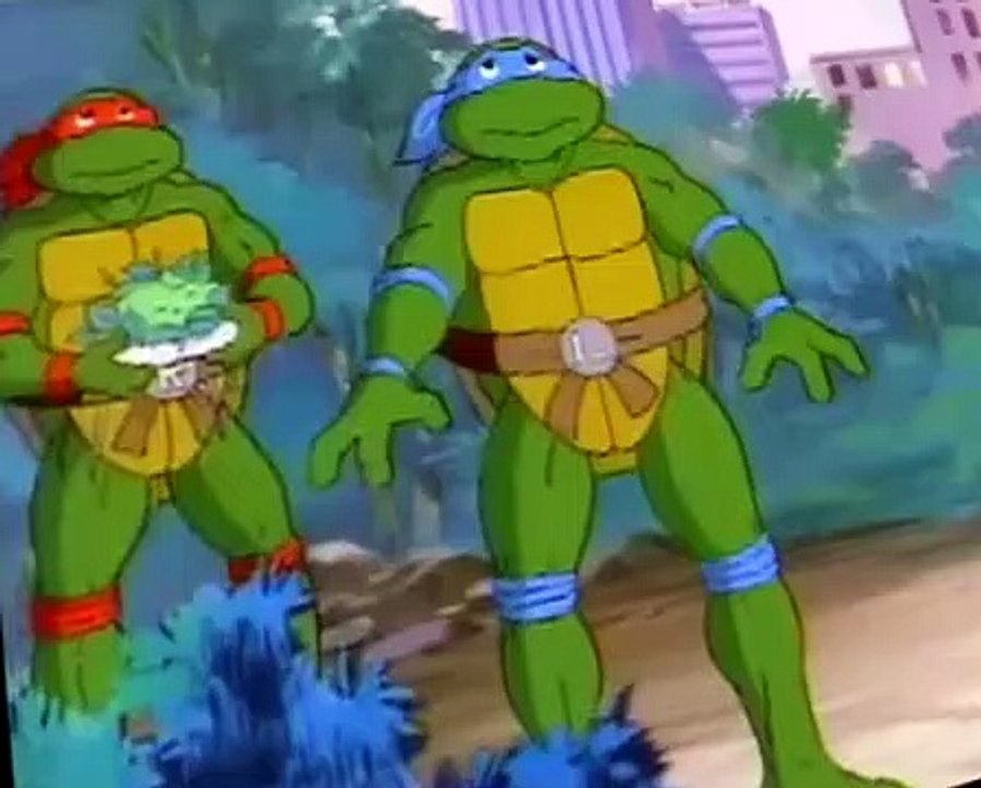 Teenage Mutant Ninja Turtles (1987) S02 E002 The Incredible Shrinking ...