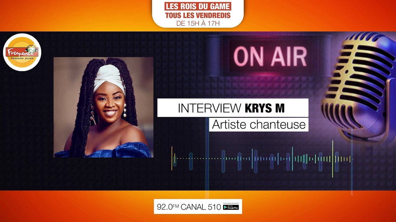 "La petite interview" avec Krys M dans #LesRoisDuGame sur FREQUENCE 2 ...