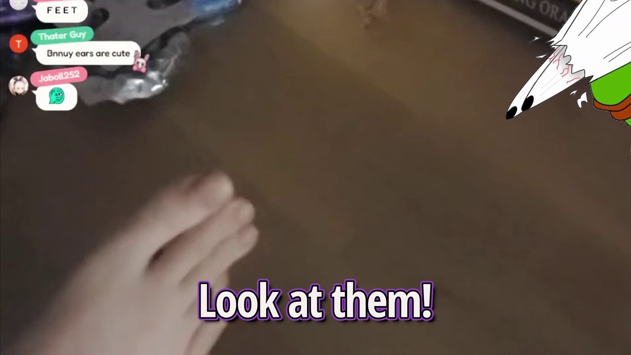 Pipkin Pippa Foot Reveal 2 [ @PipkinPippa & @yukoyurei ] [Phase Connect ...