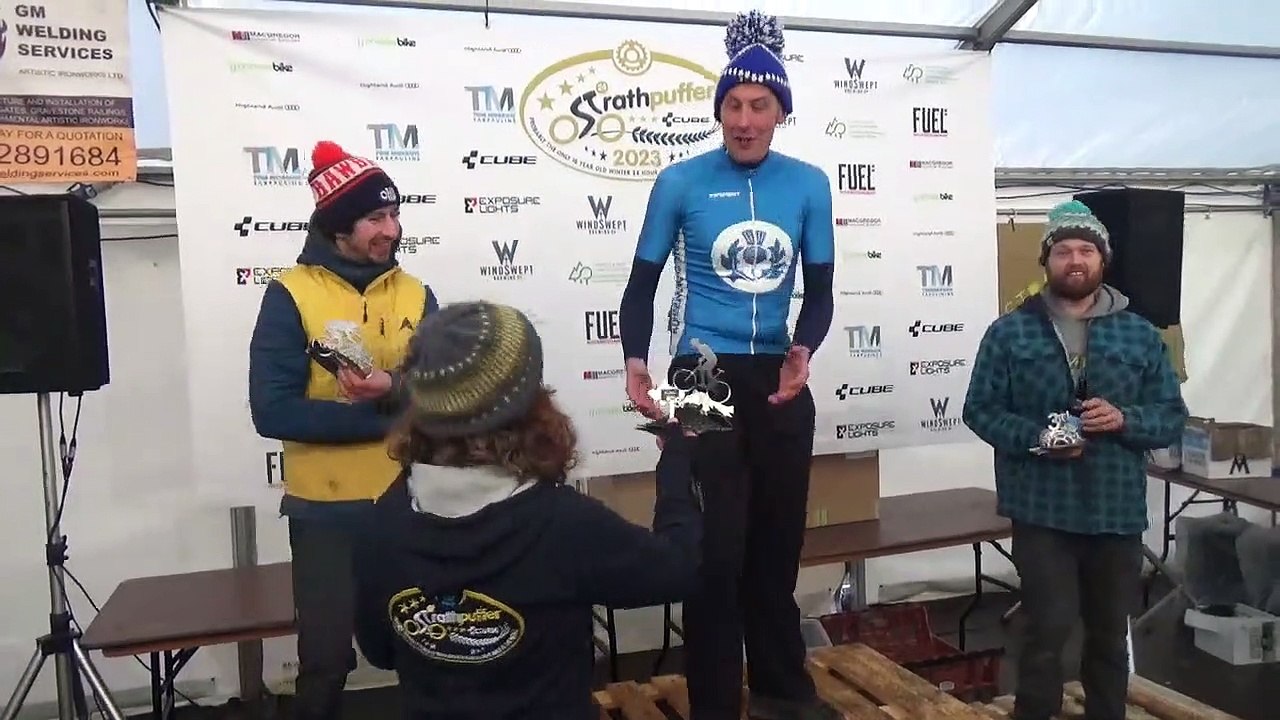 Robbie Mitchell wins Strathpuffer 2023 - video Dailymotion