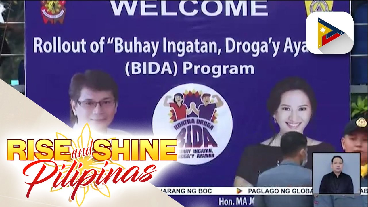 "Buhay Ingatan, Droga'y Ayawan" o BIDA Program, pormal na ilulunsad sa ...