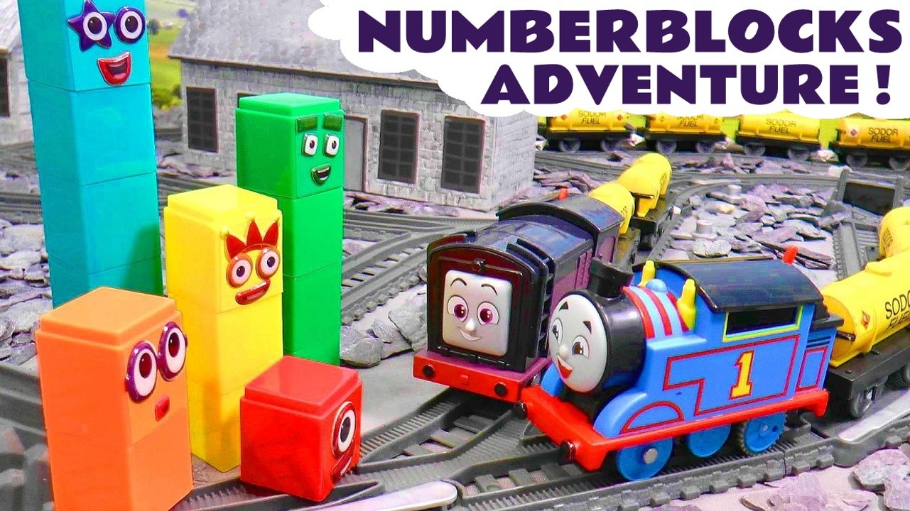 NUMBERBLOCKS Adventure With Toy Trains And The Funlings - video Dailymotion