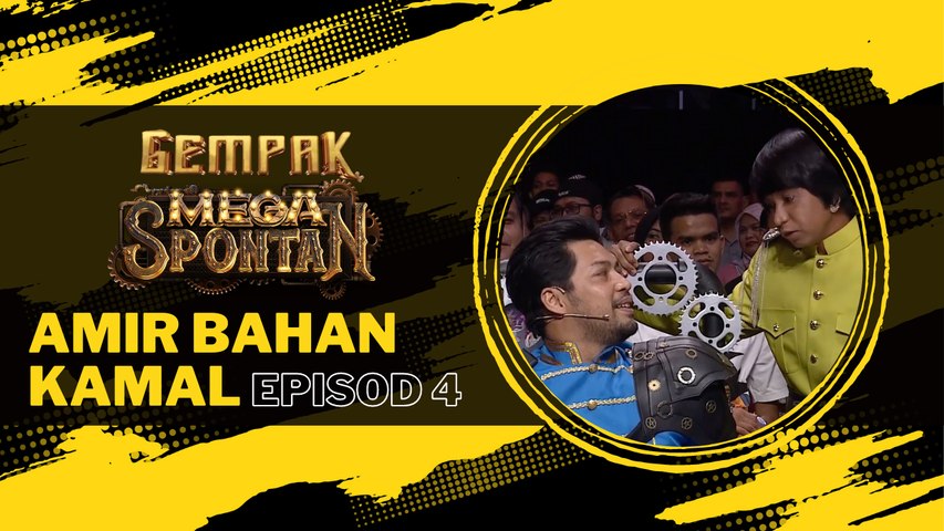 GEMPAK MEGA SPONTAN EP 4 - Amir kata game slow dekat Kamal Adli | Gempak