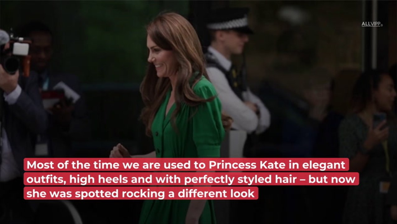 Royal Rizz! Princess Kate Rocking Sportswear And A Ponytail! - video ...