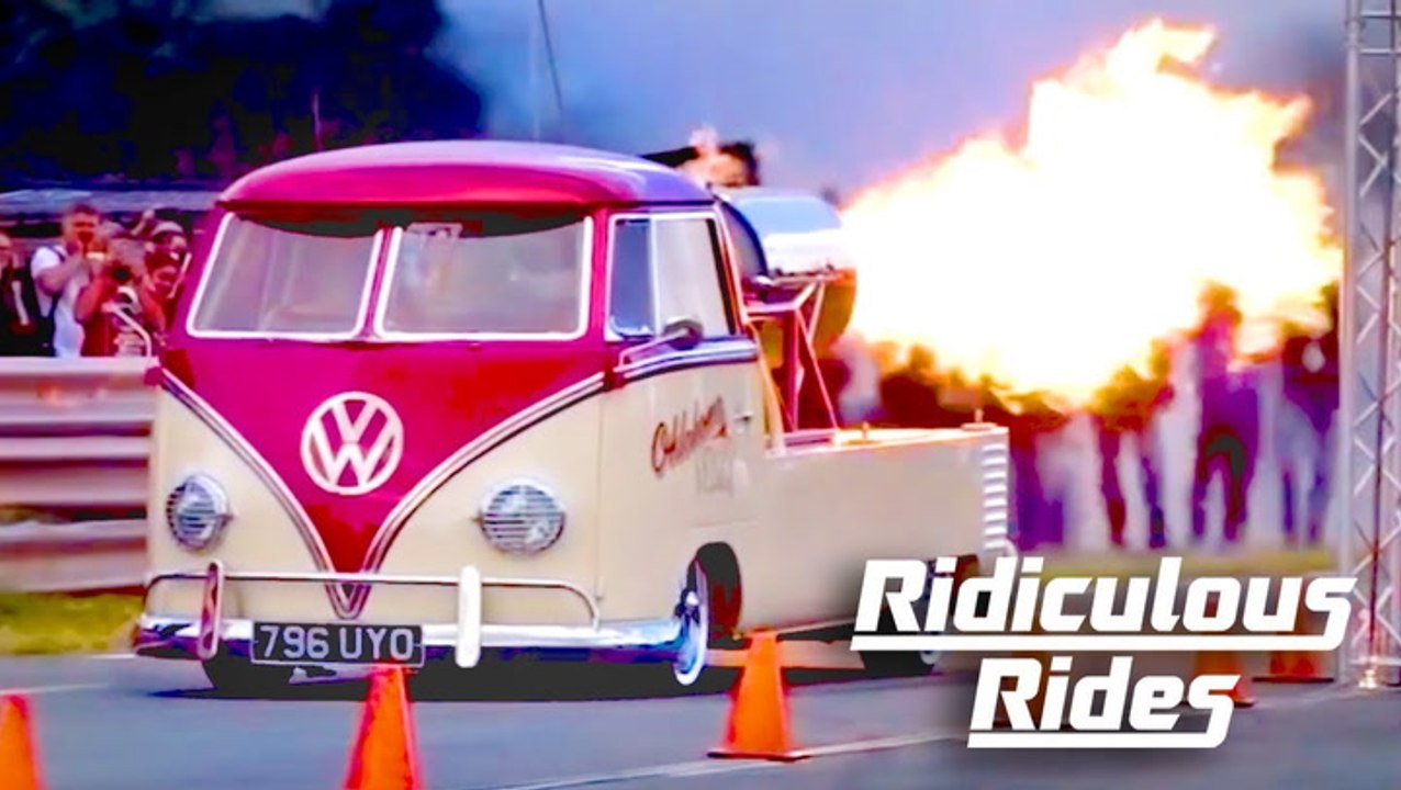 The Jet-Powered VW Camper Van | RIDICULOUS RIDES - video Dailymotion